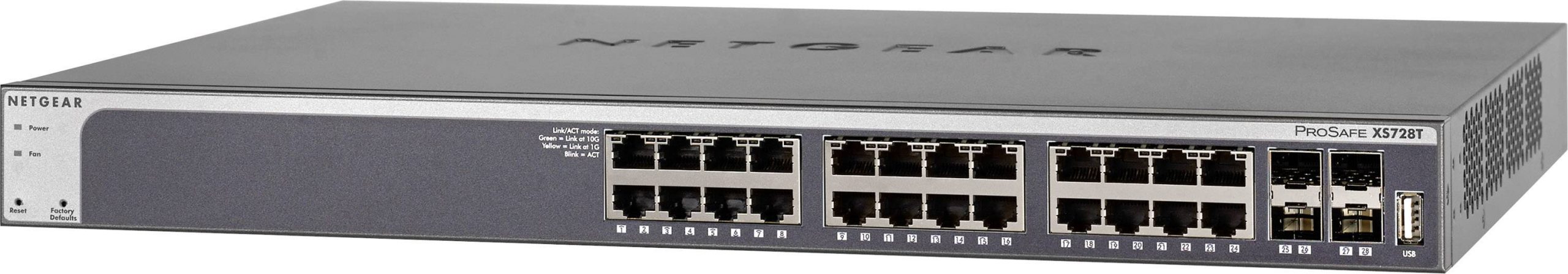 Netgear XS728T-100NES mrežni svič 28 vrat