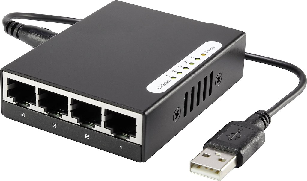 Renkforce RF-4451433 mrežni svič 5 vrat 100 MBit/s