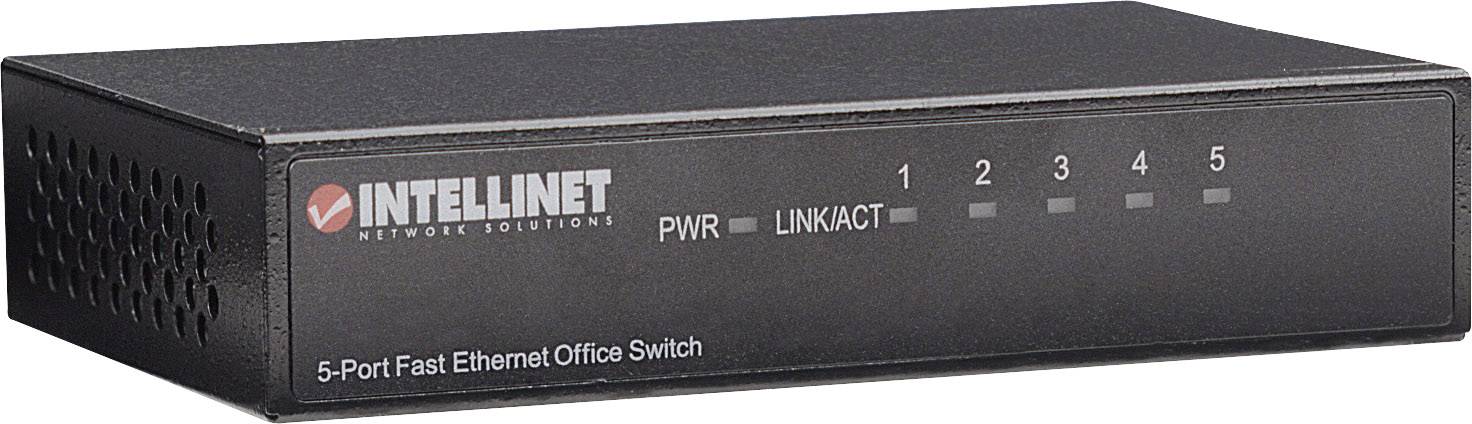 Intellinet 523301 mrežni svič 5 vrat 100 MBit/s