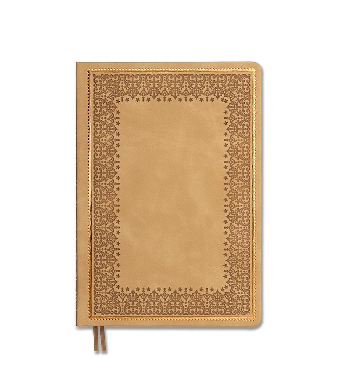 Victoria's Journals notes vintage Old Book braon
