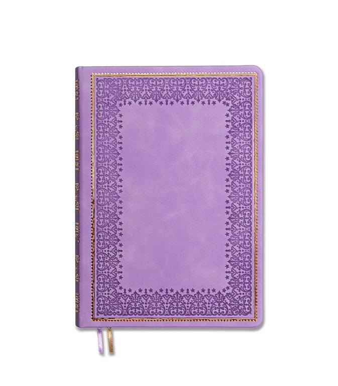 Victoria's Journals notes vintage Old Book ljubičasti