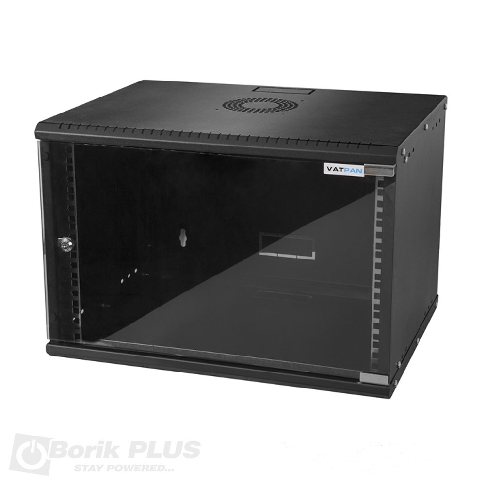 REK ORMAN 9U 19′ 400MM CRNI