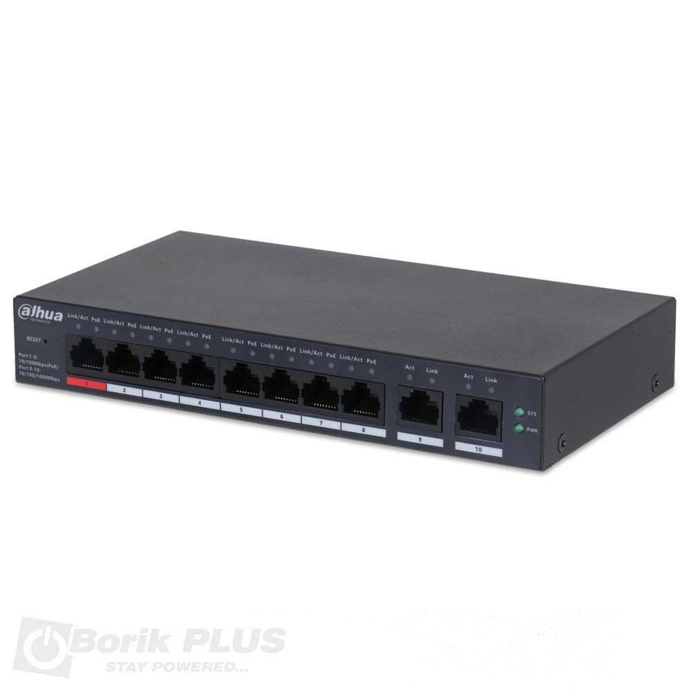 DAHUA CS4010-8ET-110 8 PORTNI 10/100MB SWITCH