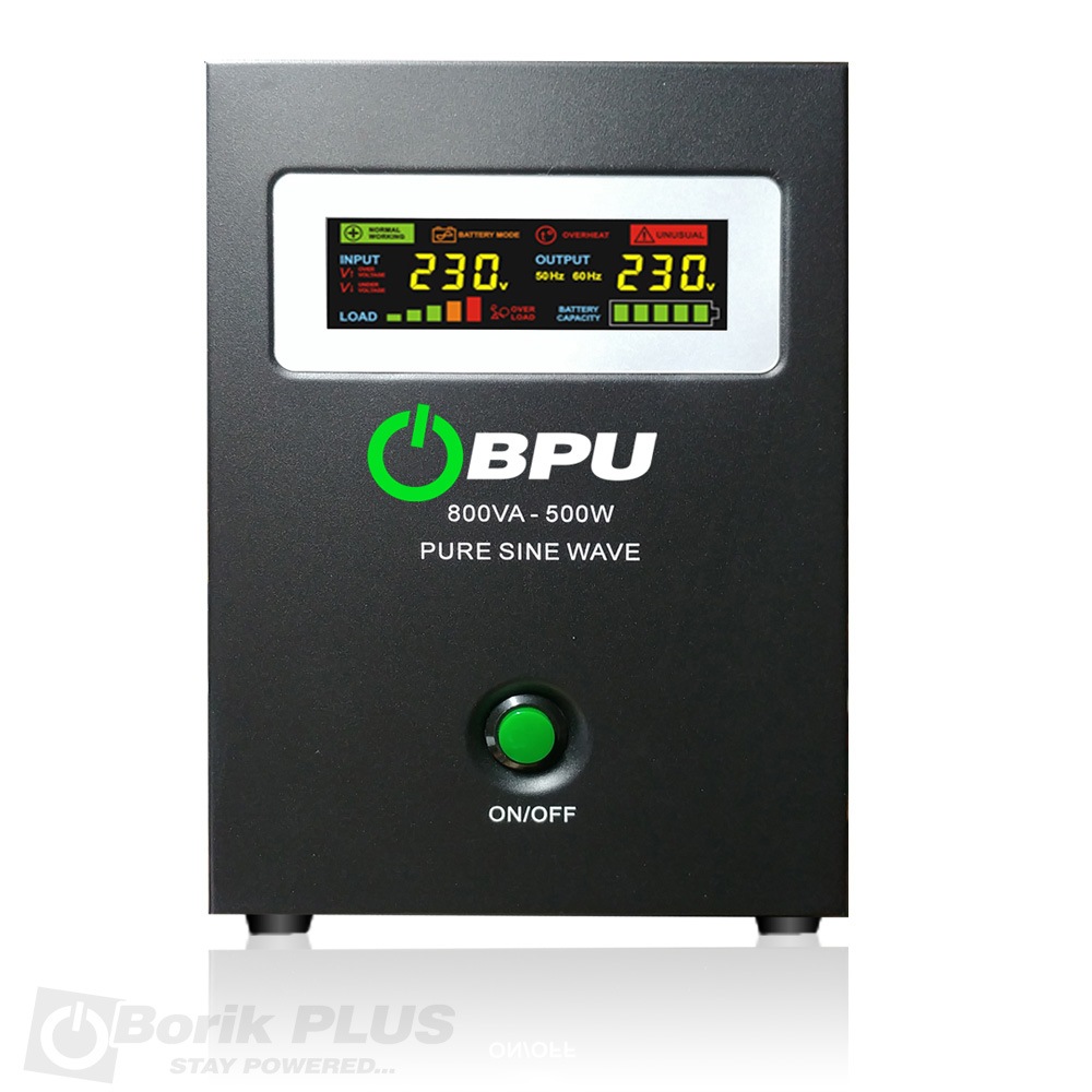 UPS BPU LONG 800VA 500W, 12V-220V