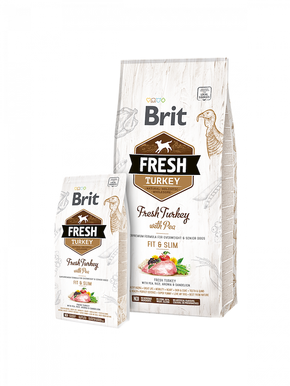 BRIT FRESH ALL BREED ADULT LIGHT FIT ĆURKA I ARONIJA 12KG
BRIT FRESH ALL BREED ADULT LIGHT FIT ĆURKA I ARONIJA 12KG