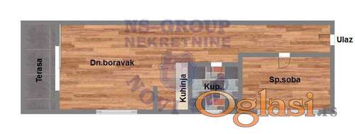 Dvosoban stan Adice PDV parking