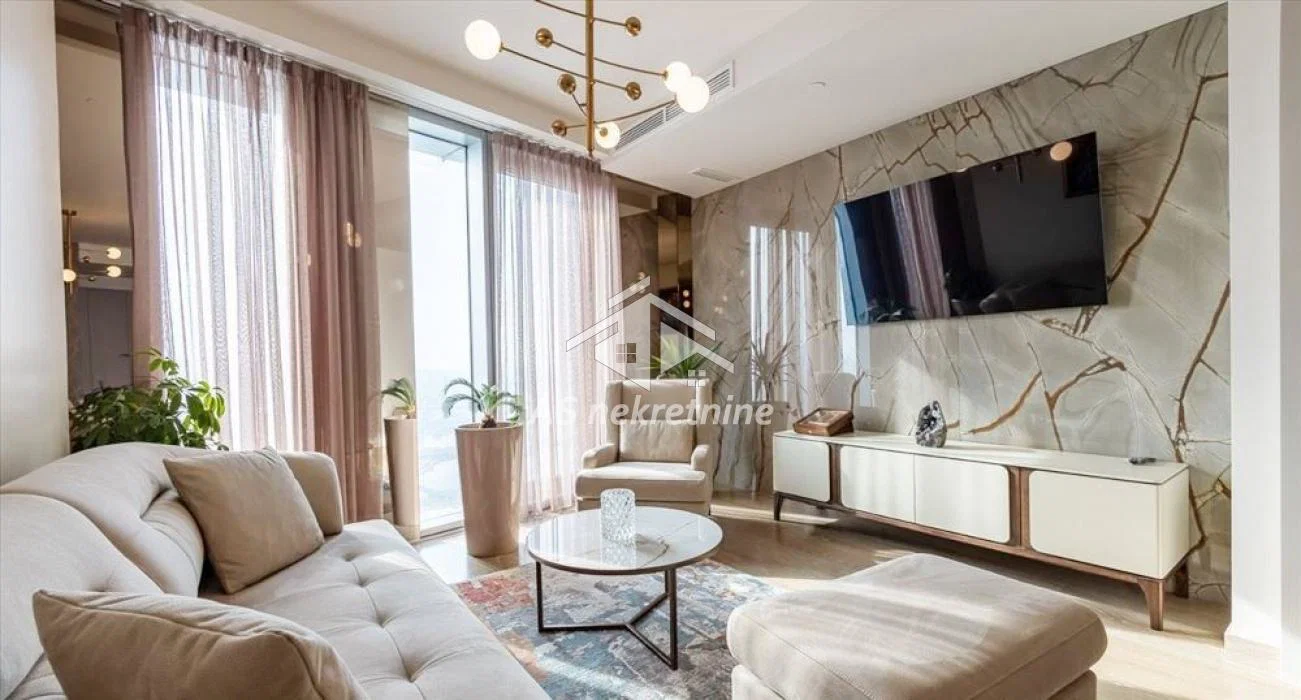 Dvosoban stan za izdavanje, Beograd na Vodi, Beograd, 62m², 2.899 €/mes