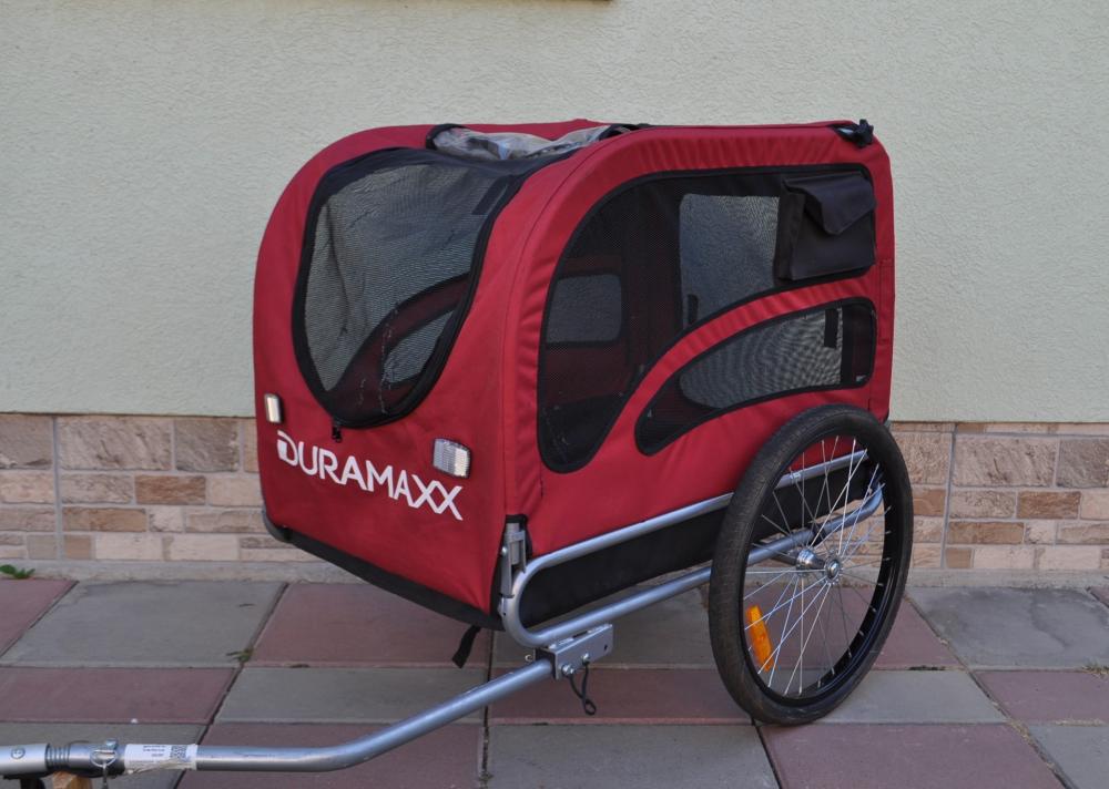Duramaxx prikolica, riksa za bicikl za pse - psa