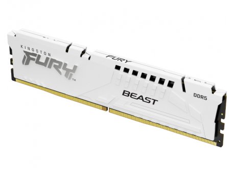 KINGSTON DIMM DDR5 16GB 5600MT/s KF556C40BW-16 FURY Beast White