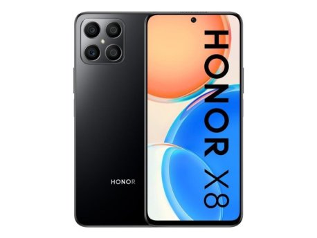 HONOR Refurbished X8 6/128GB Midnight Black D Grade