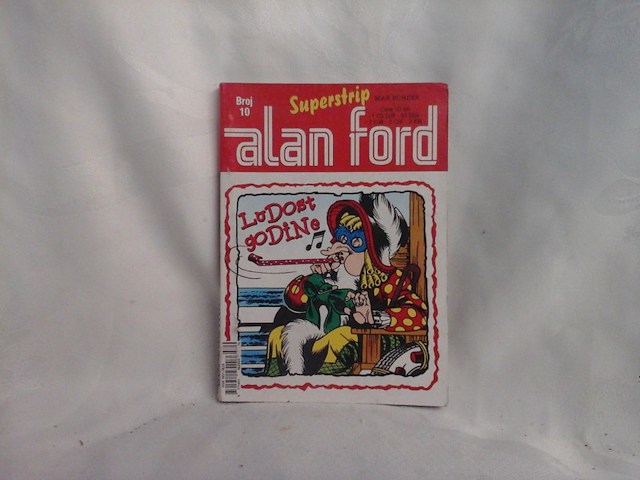 Ludost godine broj 10 Alan Ford superstrip