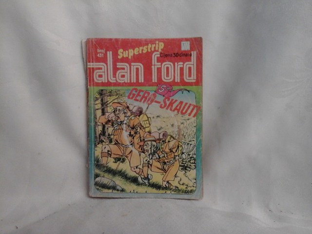 Gero skauti bro j431 Alan Ford