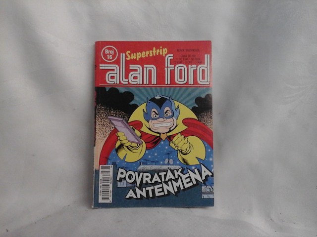 Povratak Antenmen broj 16 Alan Ford superstrip
