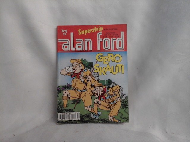 Gero skauti broj 12 Alan Ford superstrip