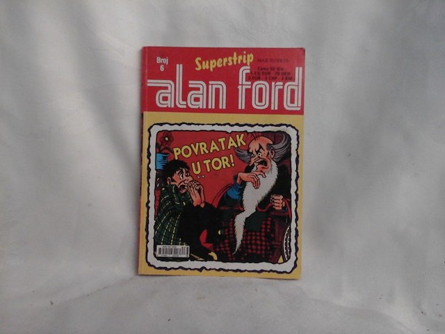 Povratak u tor broj 6 Alan Ford superstrip