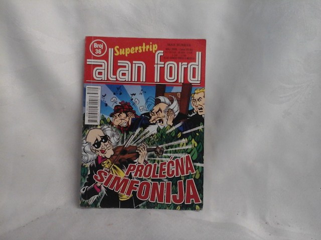 Prolećna simfonija  broj 36 Alan Ford superstrip