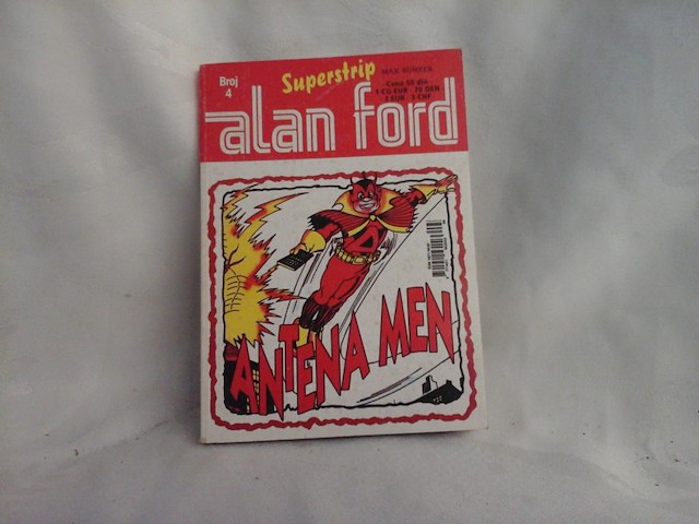Antena men broj 4 Alan Ford superstrip