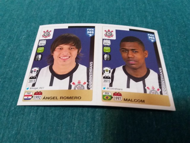 FIFA 365 2015 16 sličica broj 187 i 188