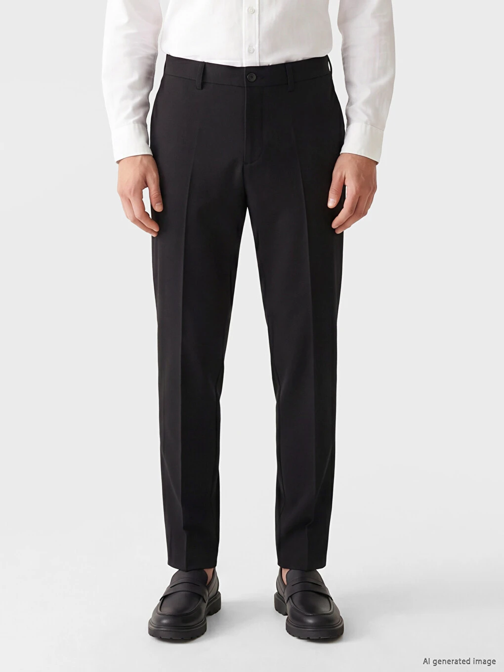 SOUTHBLUE Regular Fit Muške Plisirane Pantalone
