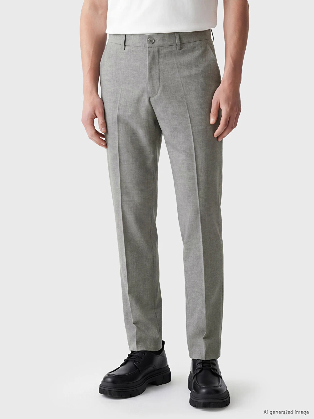 SOUTHBLUE Regular Fit Muške Plisirane Pantalone