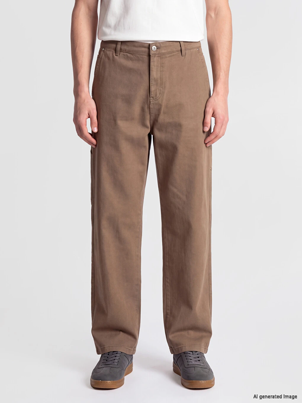 XSIDE Muške Pamučne Pantalone Sa Džepovima