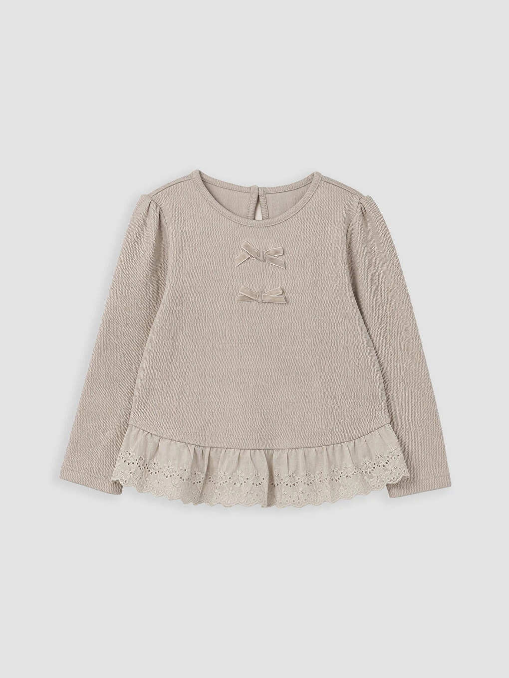 LCW Kids Majica Za Devojčice Sa Okruglim Izrezom