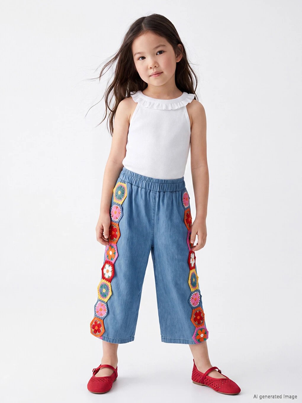 LCW Kids Indigo Farmerke Devojka