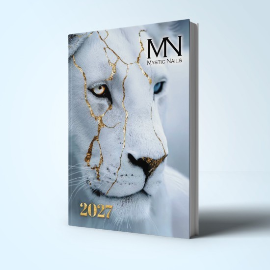 Mystic Nails Rokovnik 2027 - White Lion
