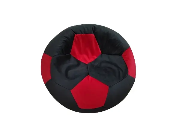 Lazy Pleasure Lazy bag Lopta, Ø250cm, Crno-crveni