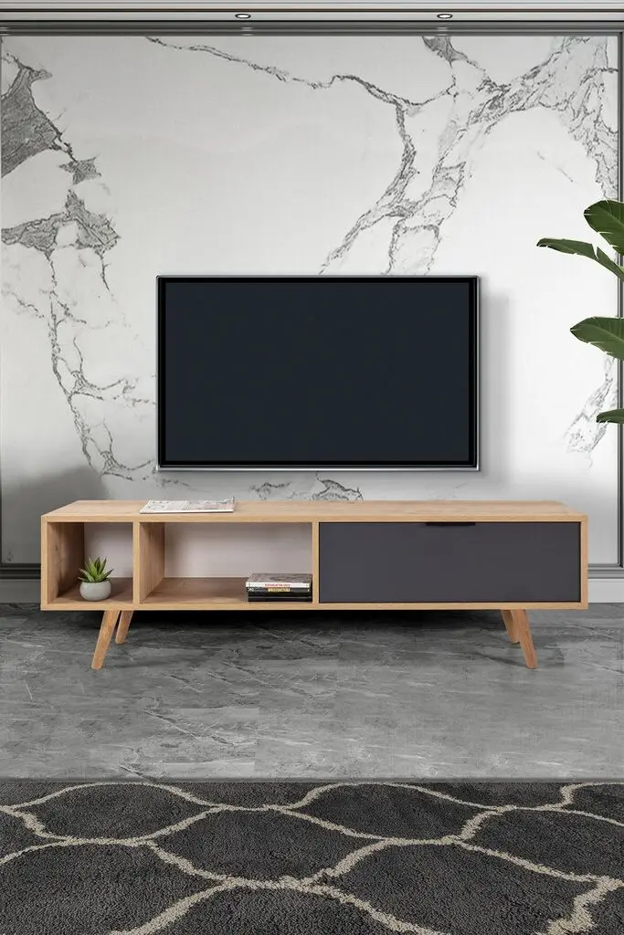 Hanah Home TV komoda, Antracit
