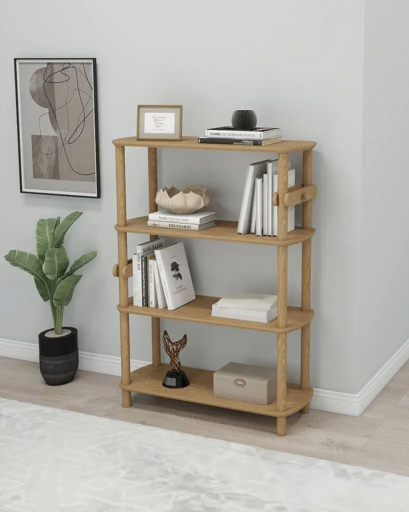 Hanah Home Polica za knjige, 80x112x30cm