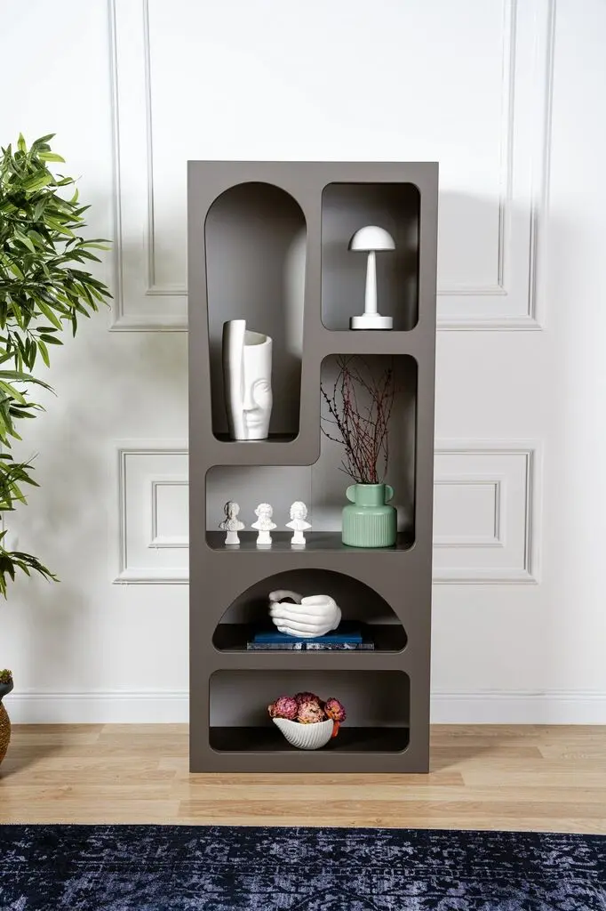 Hanah Home Polica 60x150x32cm Antracit