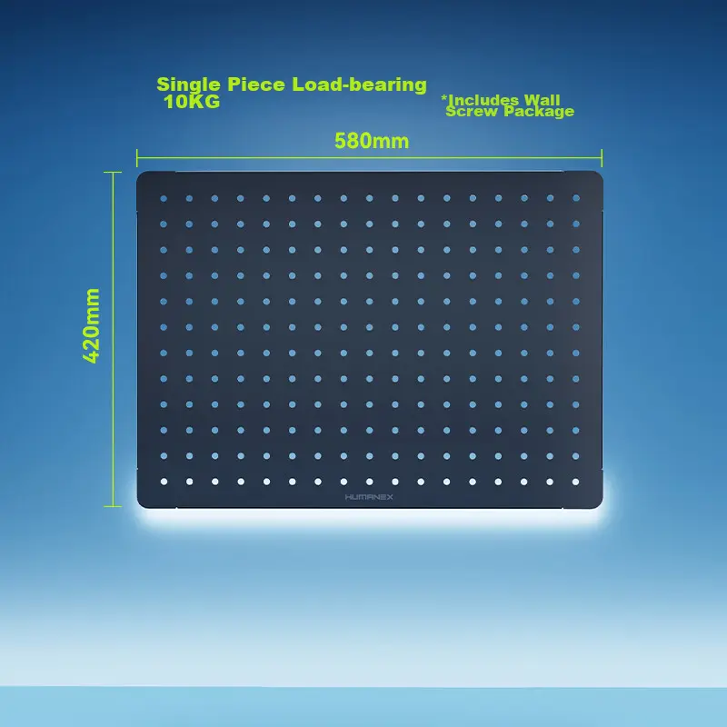 Humanex Perforirana tabla za odlaganje AX-902, Crna