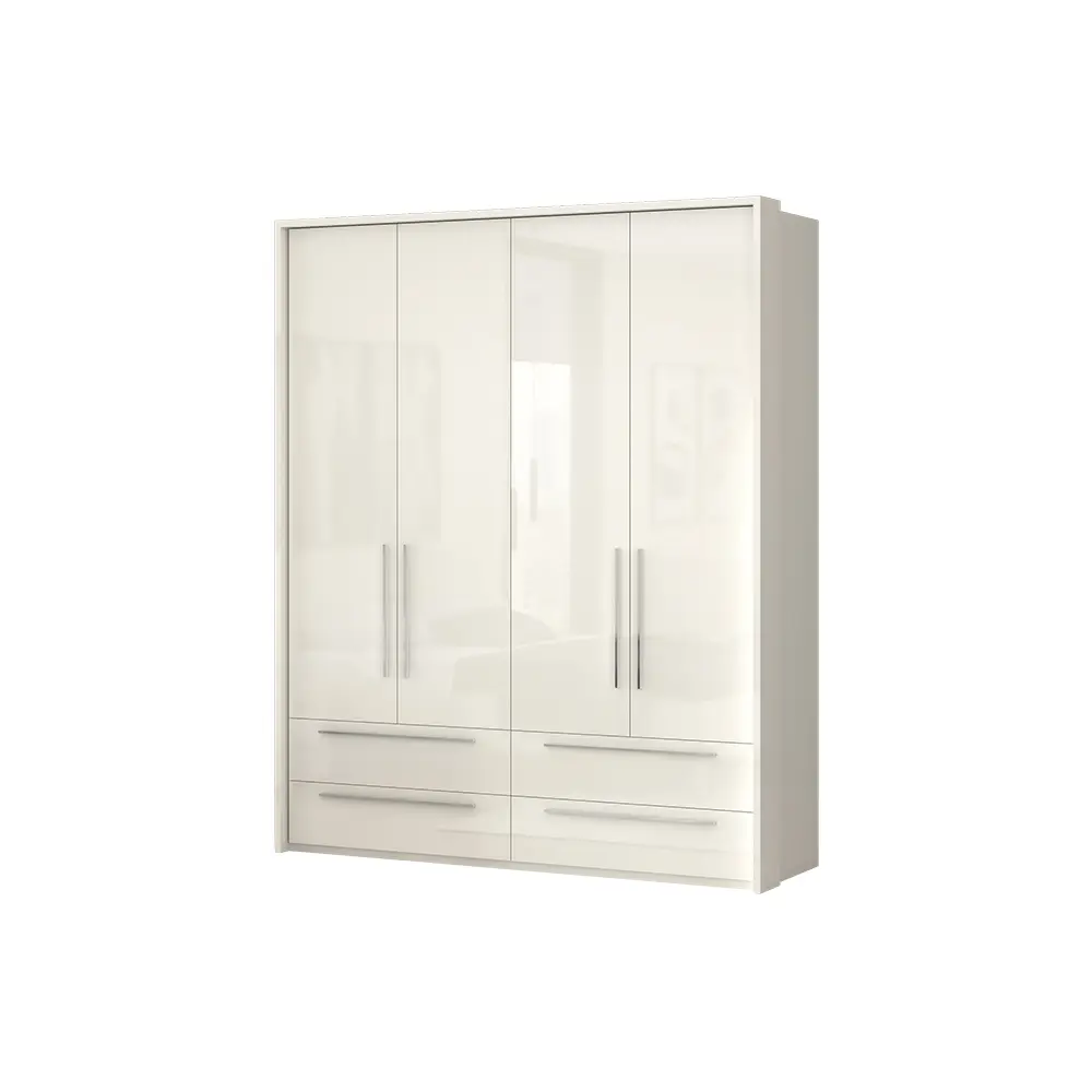 JELA PLAKAR P44A/PN - kolekcija Piano - Bež Lak/Bež Lak - 187x226x60 cm