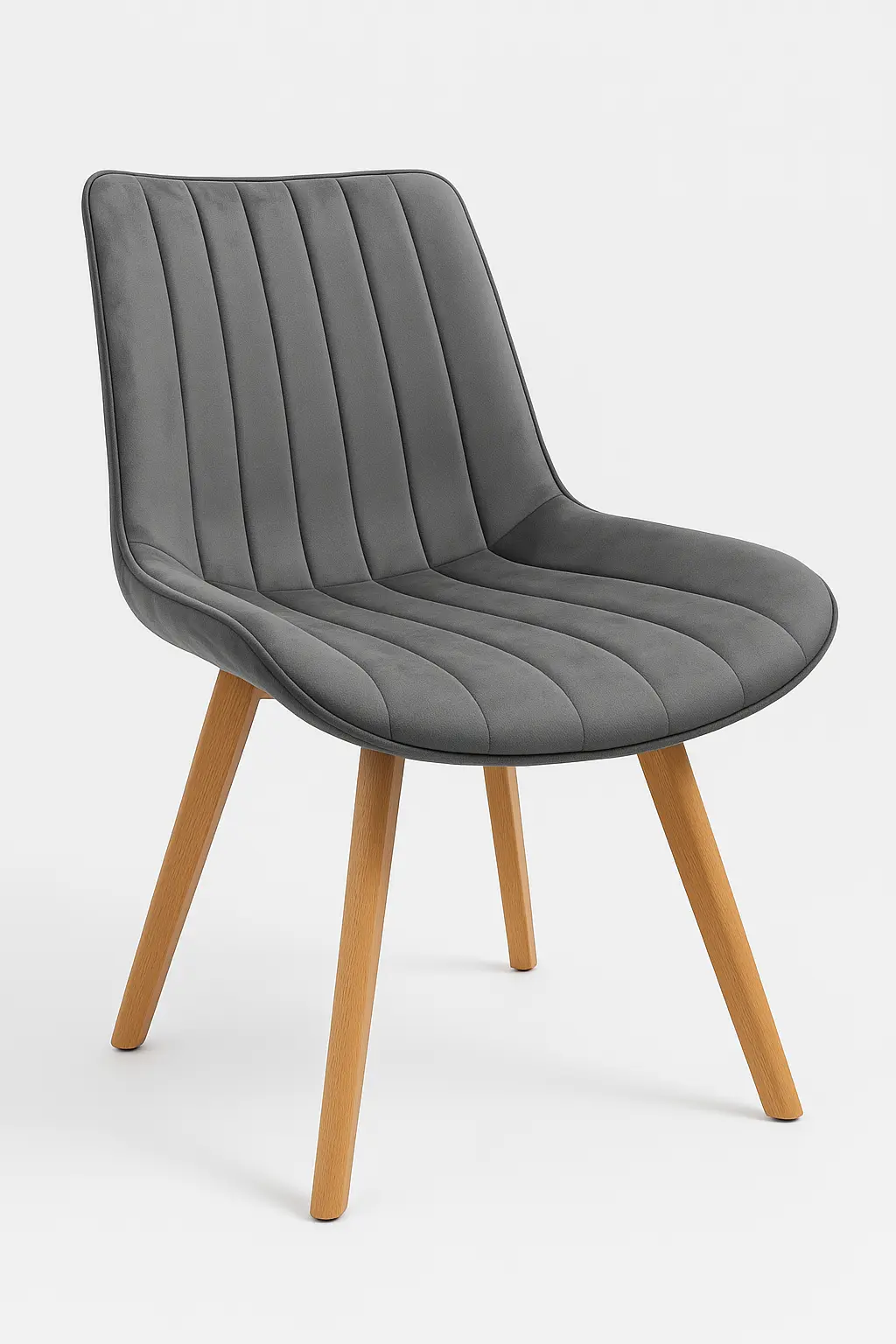 Modul Trpezarijska stolica Linea Wood, Siva