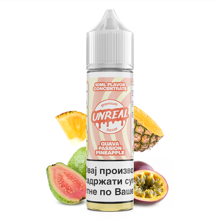Unreal Vape Guava Passion Pineapple 10ml aroma