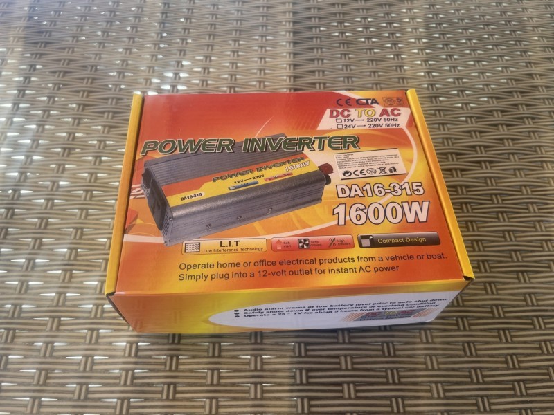 pretvarac struje sa 12 i 24v na 220v