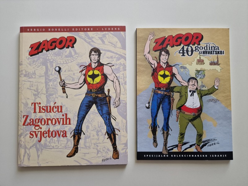 Zagor - Tisucu Zagorovih svetova + 40 godina Zagora