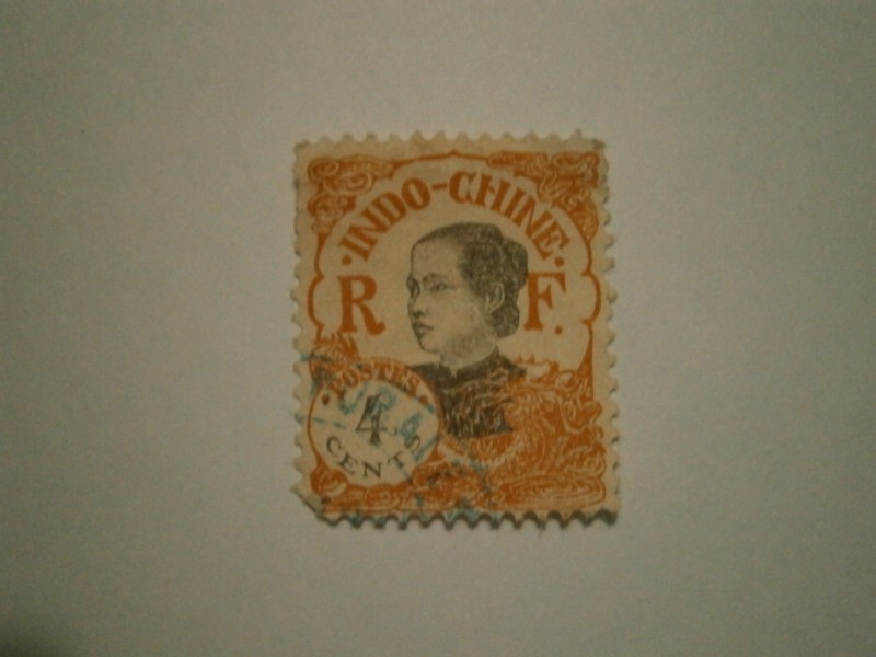 FRANCUSKA INDOKINA 1907. 4 CENTIMA