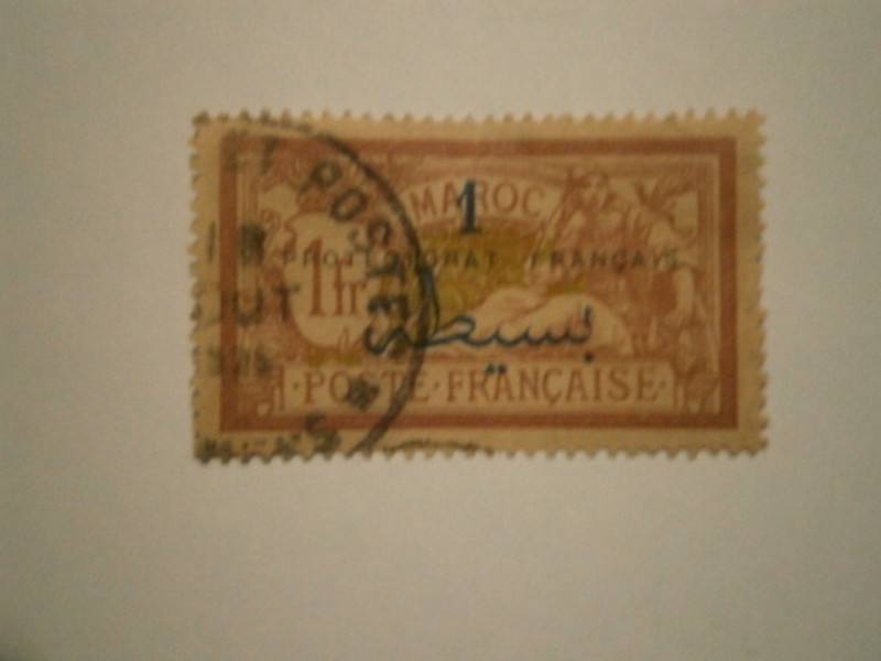 FRANCUSKI PROTEKTORAT MAROKO 1914.