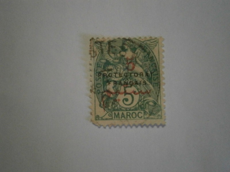 FRANCUSKI PROTEKTORAT MAROKO 1914.