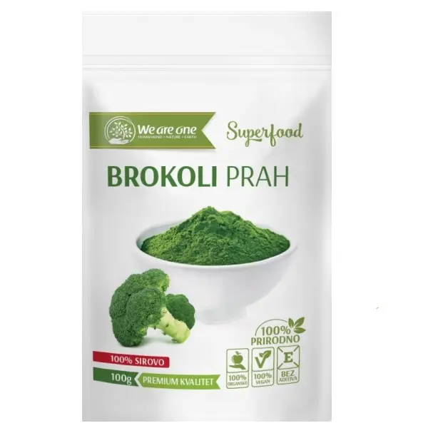 Brokoli prah organic We are one 100g