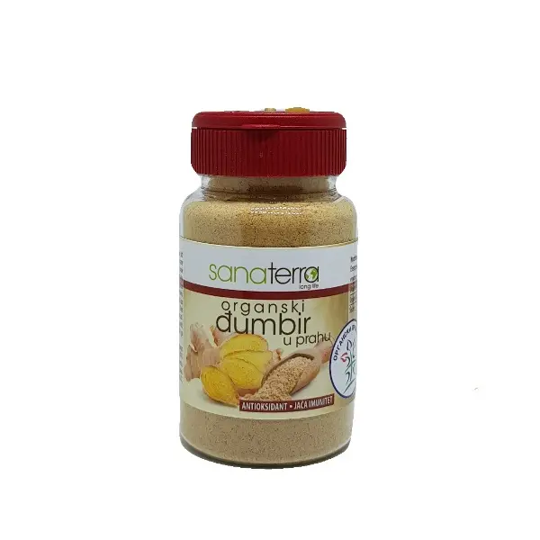 Đumbir u prahu organski 50g Sanaterra