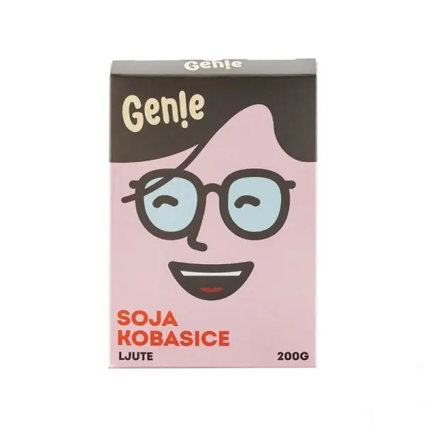 Genie Soja kobasice ljute 200g Macrobiotic prom