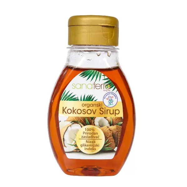Kokosov sirup organski 250g Sanaterra