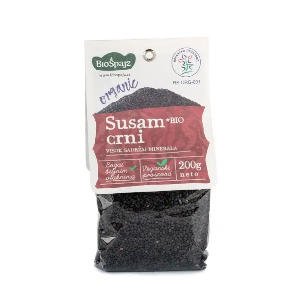 Organski crni susam Bio Špajz 200g
