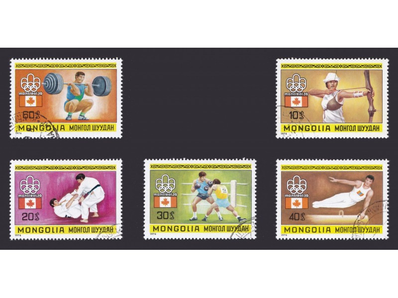 Mongolija, lot, Olimpijske igre u Montrealu 1976. god