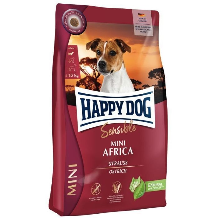 Happy Dog Sensible Mini Africa Noj 800g