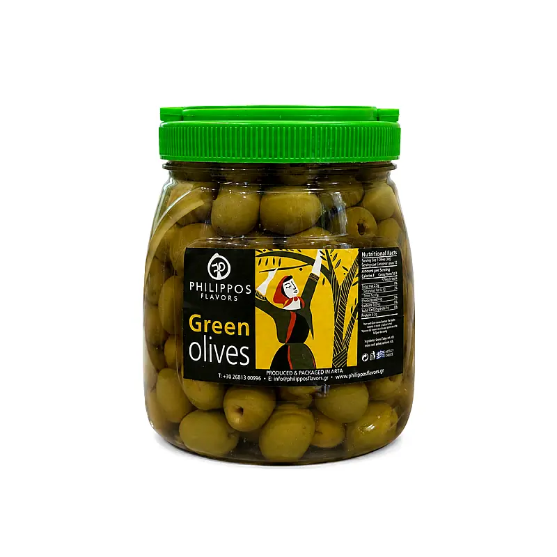 Zelena maslina sa košticom 1kg