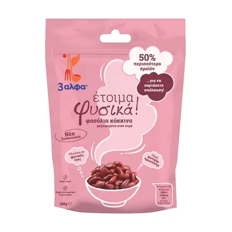 3alfa crveni pasulj kuvani 180g